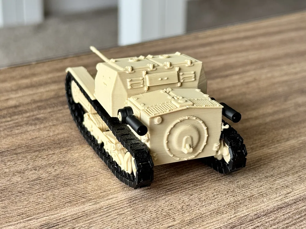 Italy L3/33 CC 1:35 scale War Thunder - Free 3D Print Model - MakerWorld