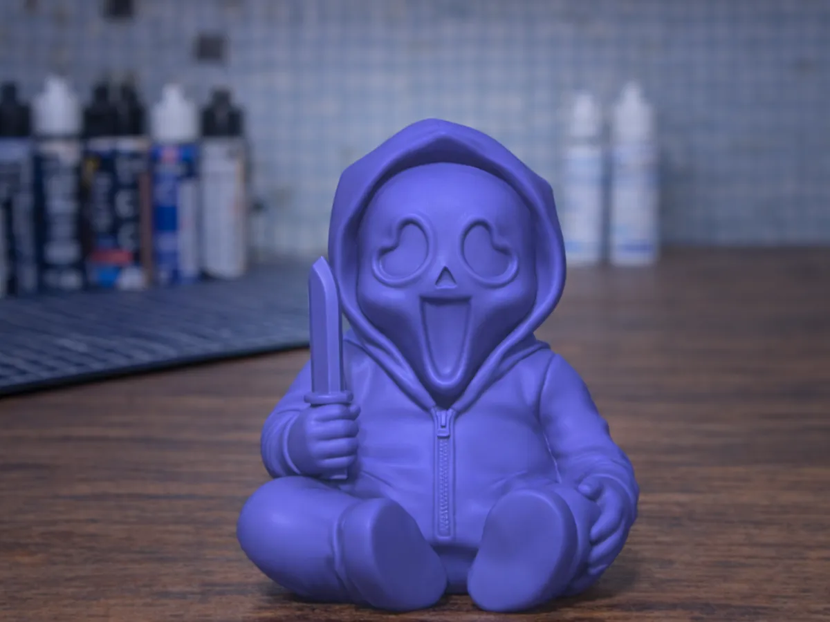 Scream Ghostface Figure - Free 3D Print Model - MakerWorld