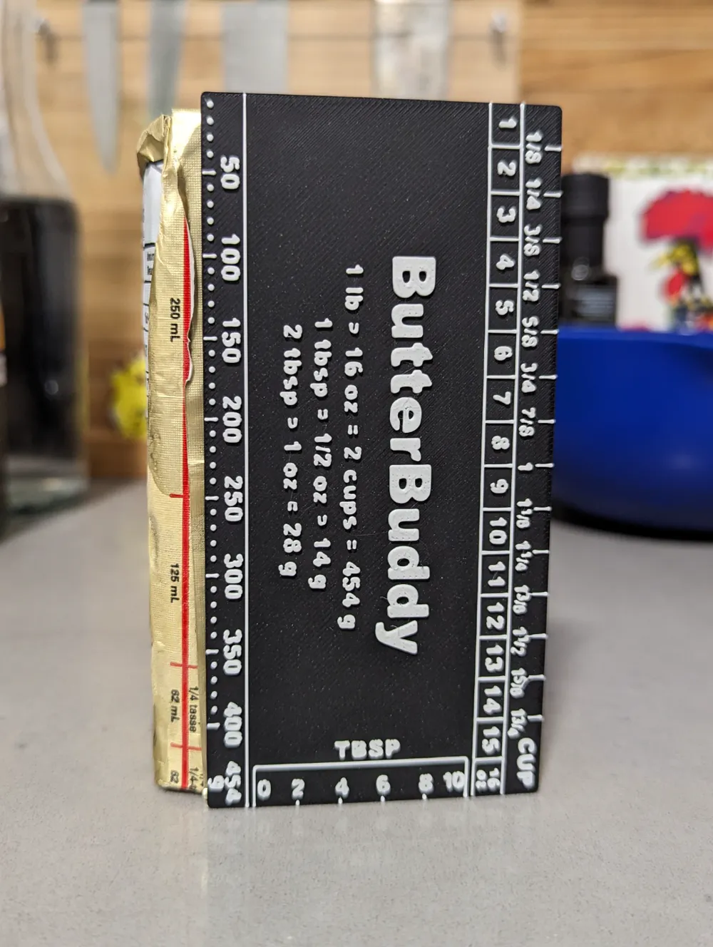 Butter Measuring Tool by jonoitz - MakerWorld