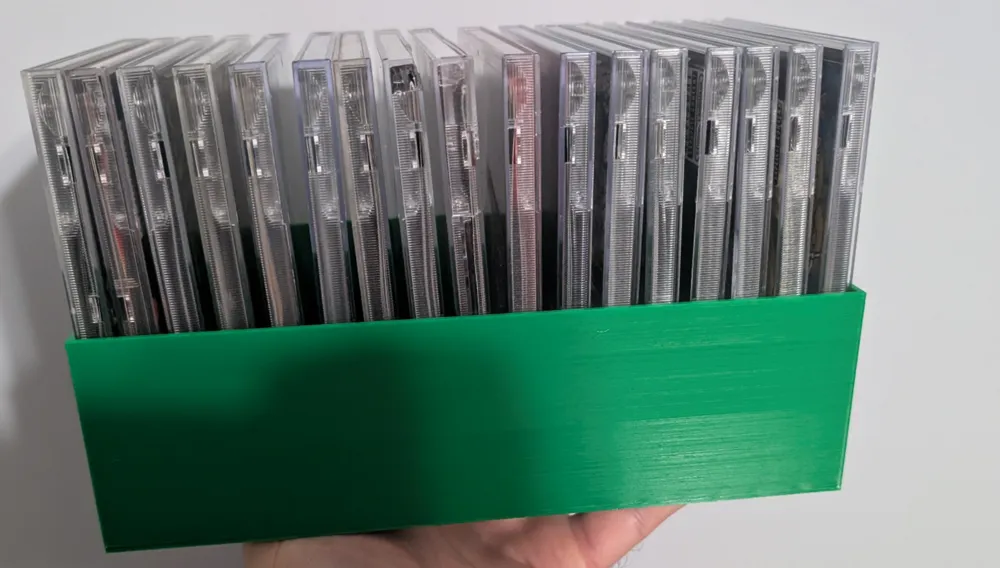 CD Rack by iamkrillin MakerWorld: Download Free 3D Models