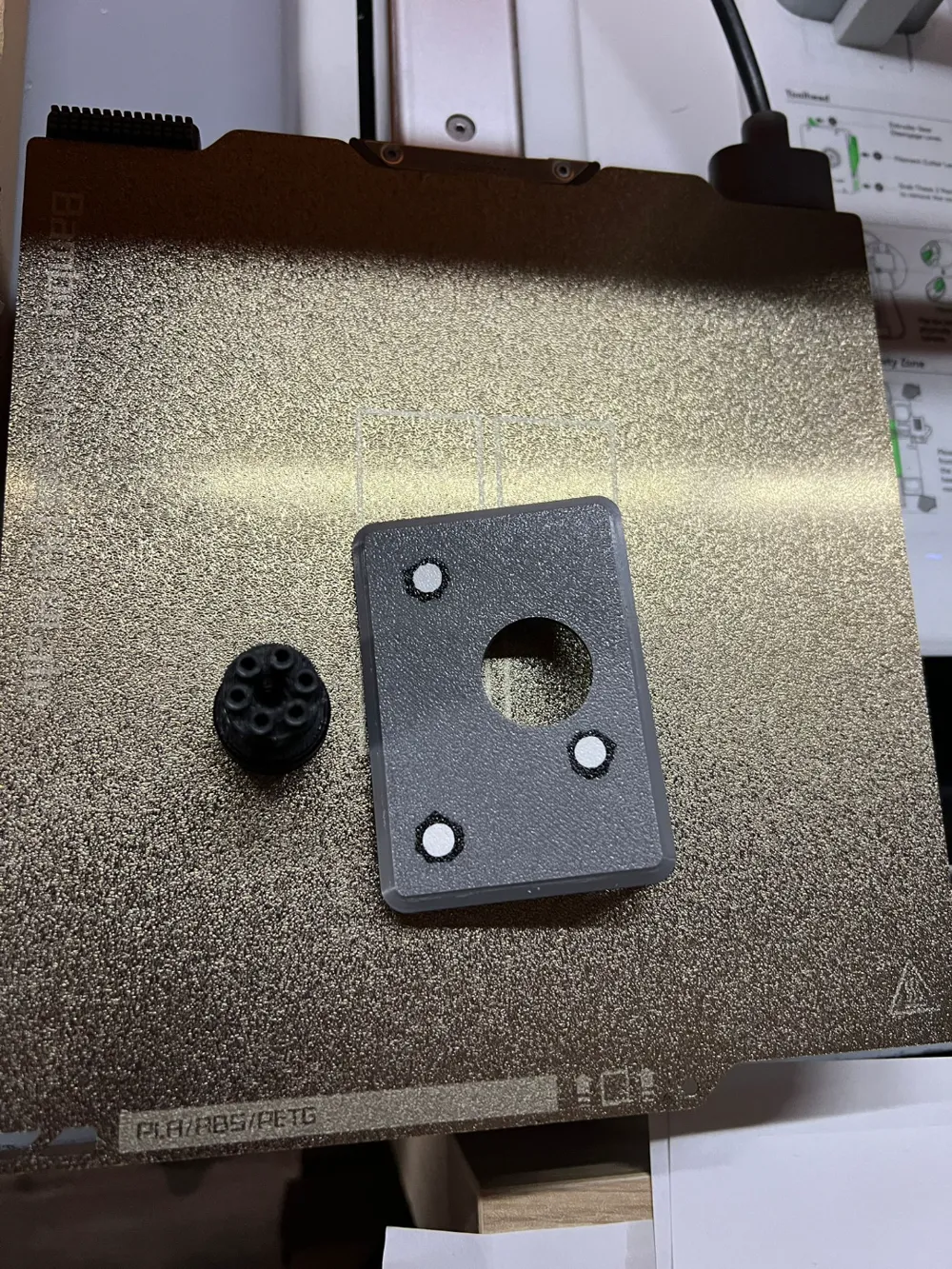 Minigun Extruder Front Cover – A1 and A1 mini - Free 3D Print Model ...