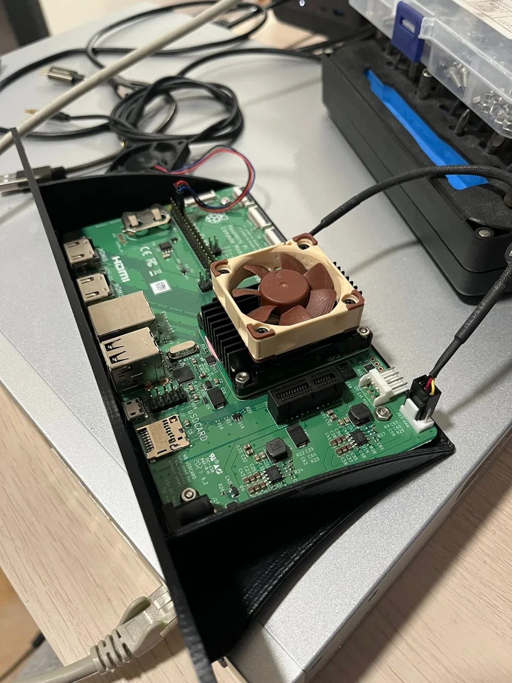 Raspberry Pi CM 4 IO Board 10'' rack mount Remixed by Mauker MakerWorld ...