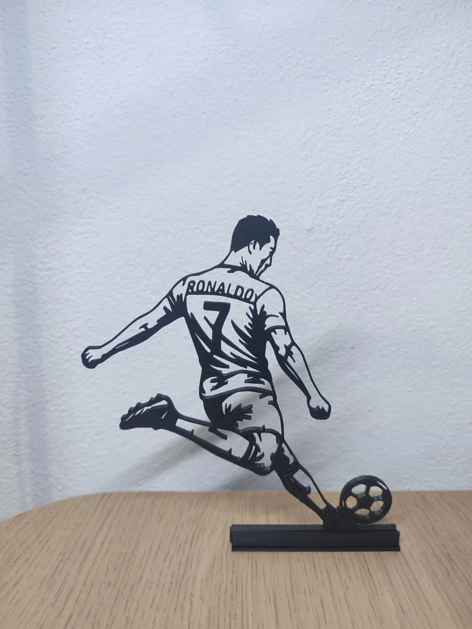 Wall Art C. Ronaldo - Free 3D Print Model - MakerWorld