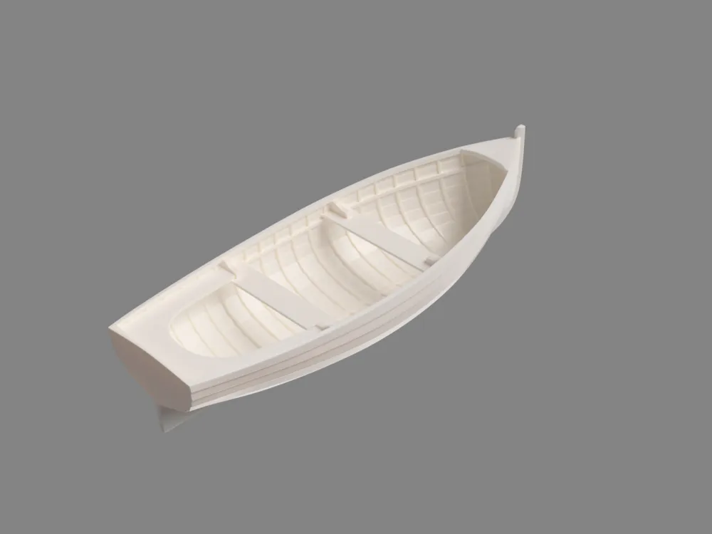Detailed Buoyant Classic Row Boat - CFD Optimized by Darth_Fox ...
