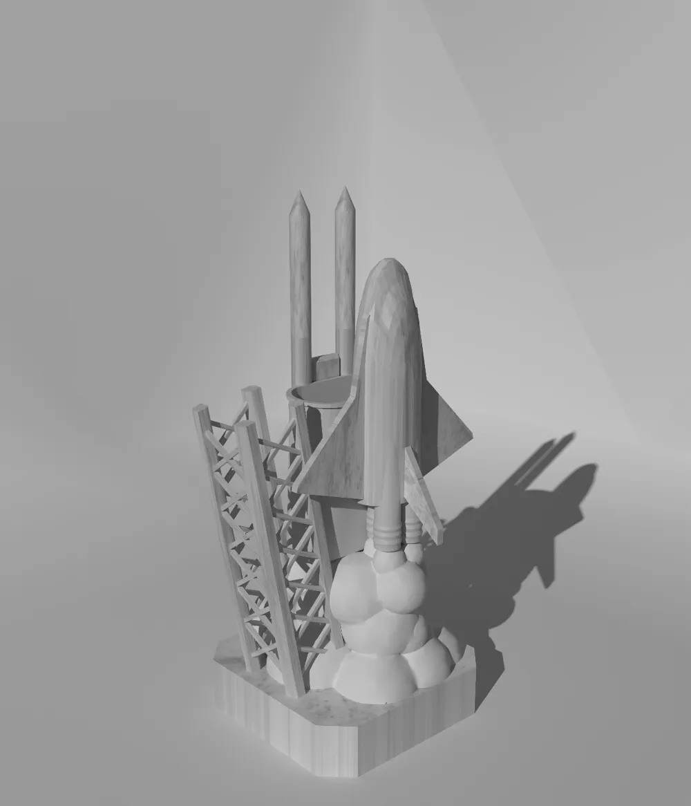 Space Shuttle Launch Container by BlueMountain - MakerWorld