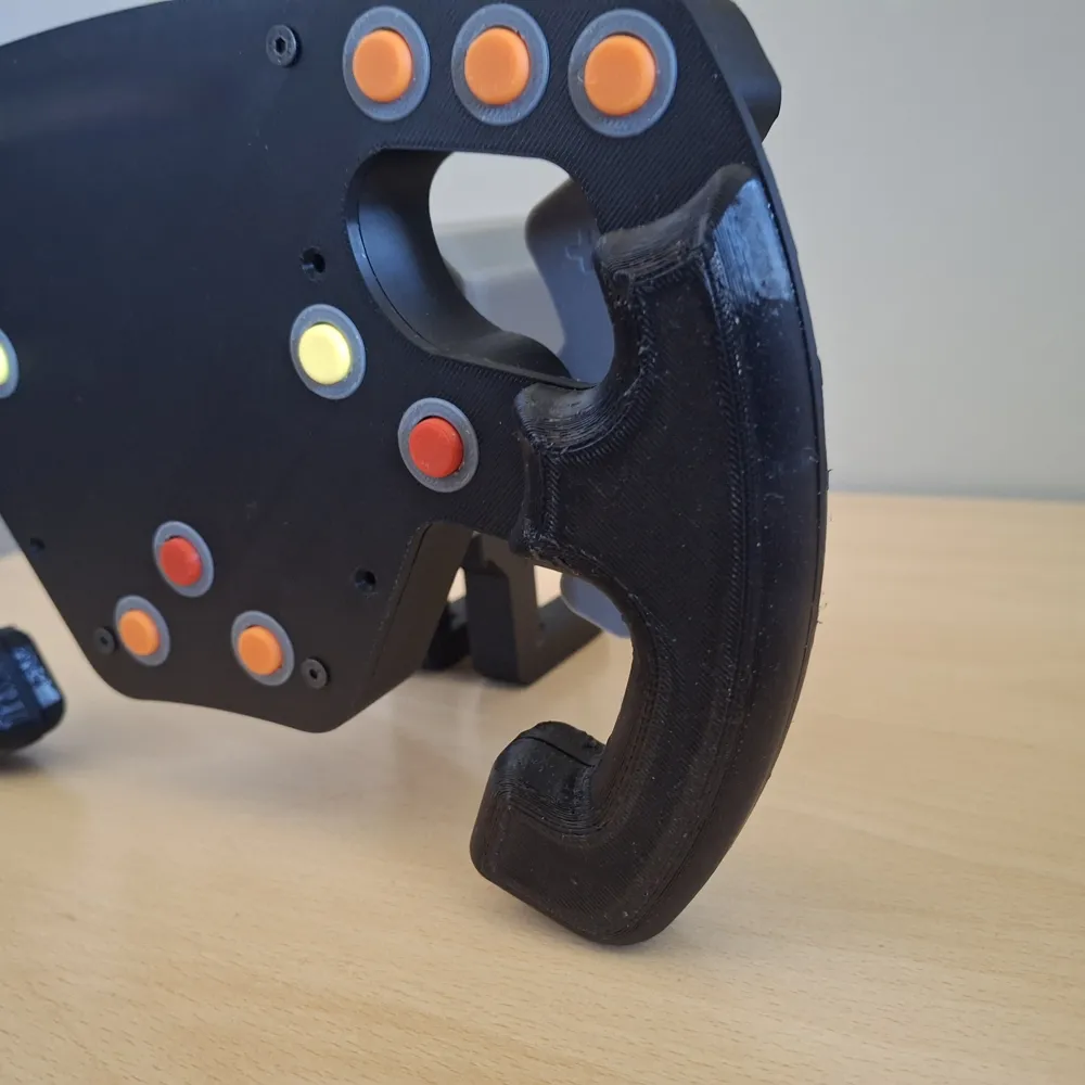 SIM RACE - Racing Simulator wheel and pedals - Free 3D Print Model ...