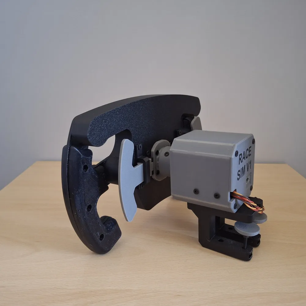 SIM RACE - Racing Simulator wheel and pedals by LucaDilo MakerWorld ...
