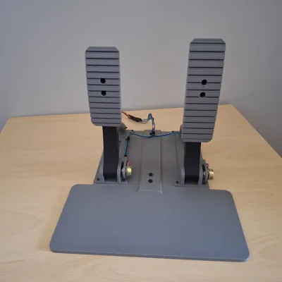 SIM RACE - Racing Simulator wheel and pedals - Free 3D Print Model ...