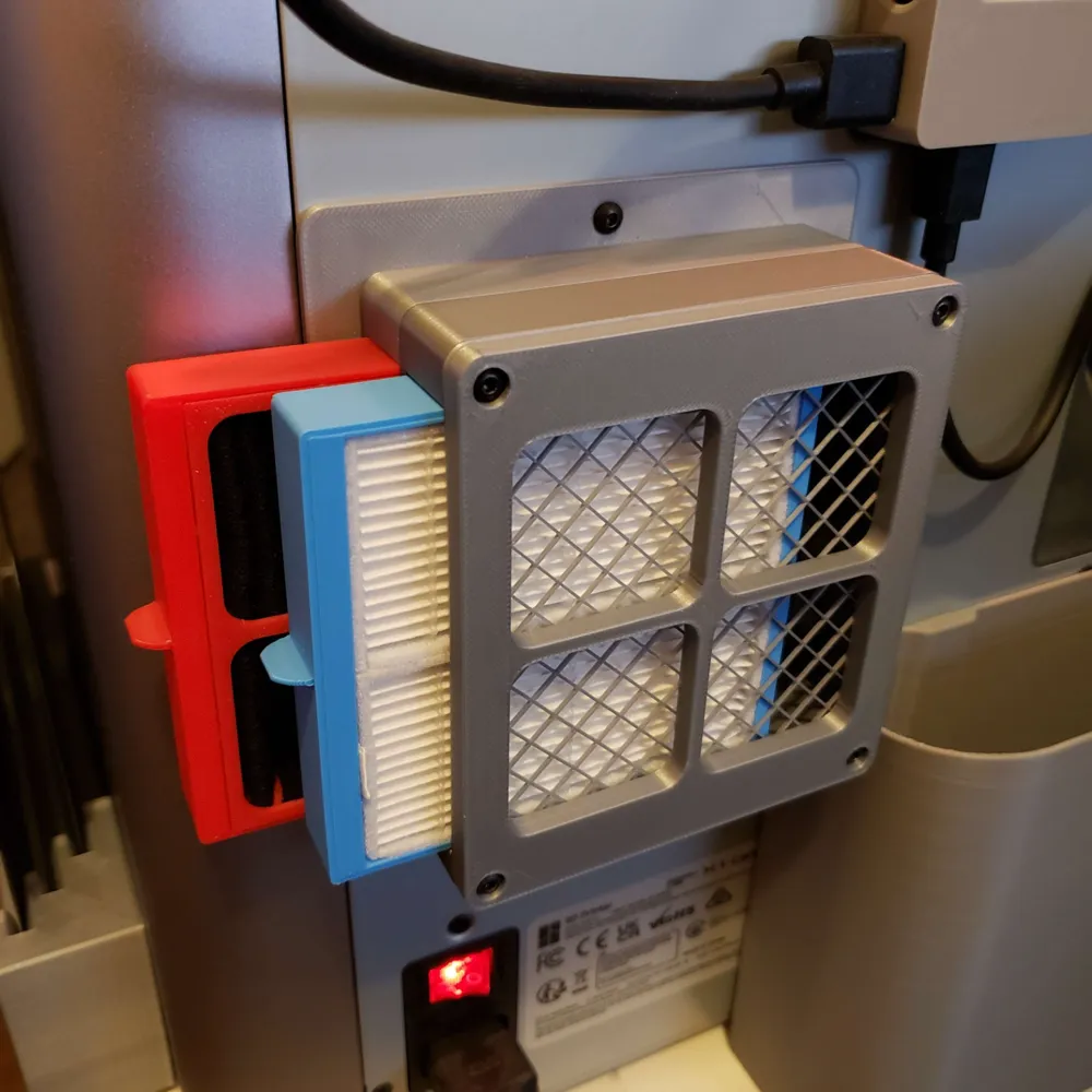 HEPA/Carbon Filters Bambu X1C/P1S Chamber Exhaust by xallex digital ...