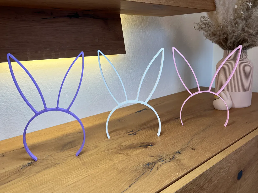 Orejas de conejo gigantes para ponerse - Modelo de impresión 3D ...