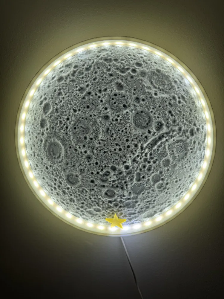 Moon Reward Chart by dtsn MakerWorld: Download Free 3D Models