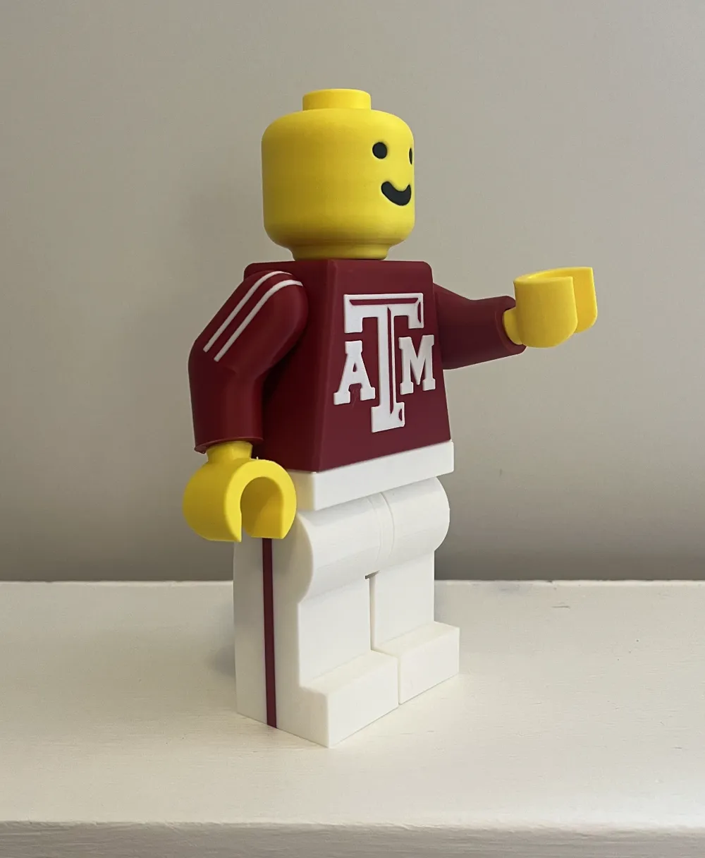 College Football Brickman - Texas A&M by Jandaa MakerWorld: Download ...