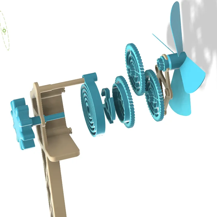 I Stream A few turns of the spring mechanism provides a long-lasting ...