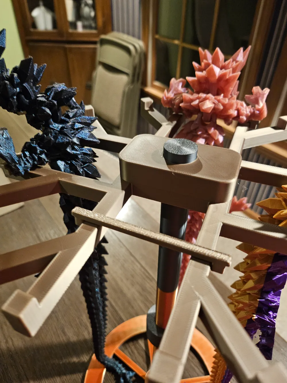 Large Crystal Dragon Display Stand by Jeff Smith - MakerWorld