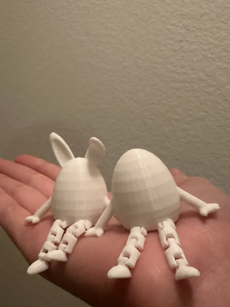 Articulated egg buddy! by 1upAnimates! - MakerWorld