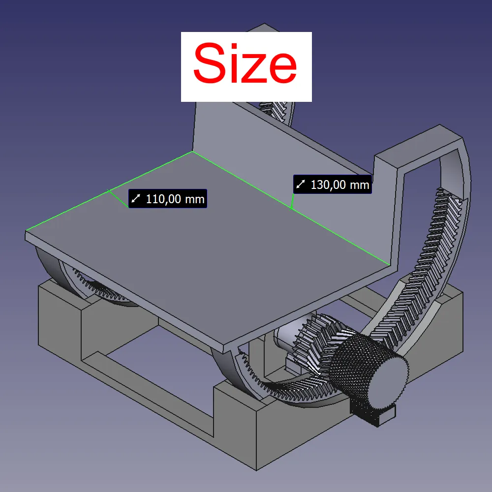 Projector Angle Adjuster V3 - Free 3D Print Model - MakerWorld