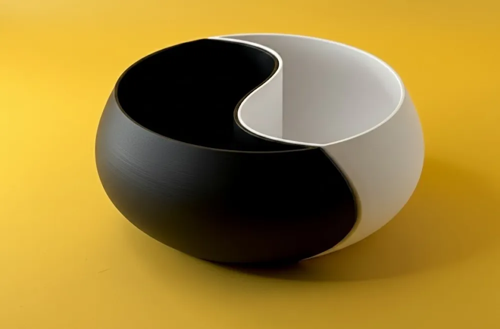 Yin&Yang - Catchall Bowl Tray Organizer NOAMS/AMS - Free 3D Print Model ...