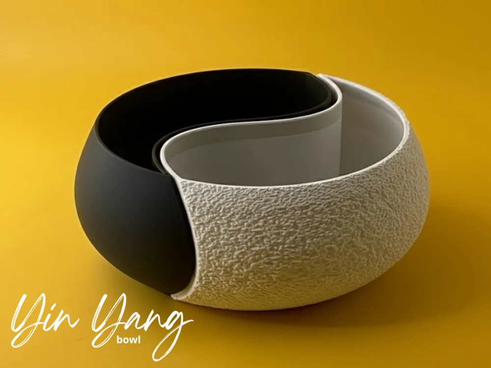 Yin&Yang - Catchall Bowl Tray Organizer NOAMS/AMS - Free 3D Print Model ...