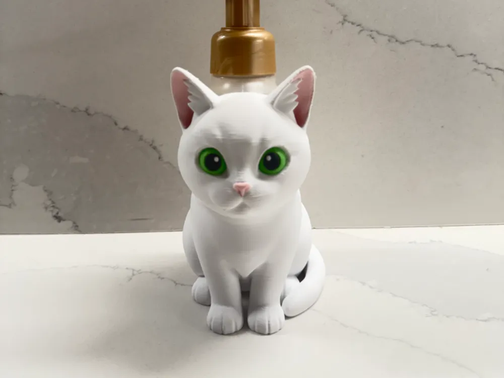 Cat Bath and Body Works Soap Holder - Free 3D Print Model - MakerWorld