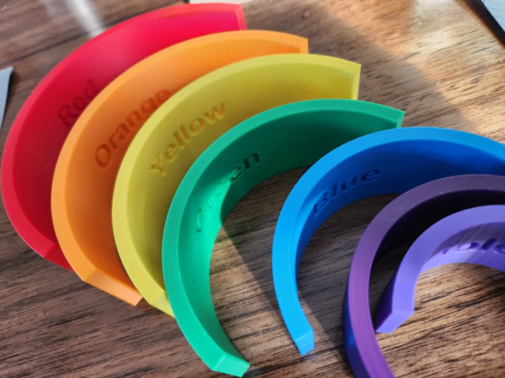 7 color rainbow by Tanay Kumar Nath - MakerWorld