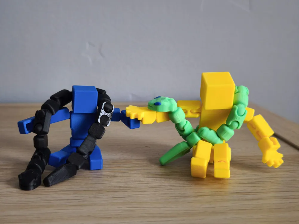 Blank Man's Pet Snake – Noodle - Free 3D Print Model - MakerWorld