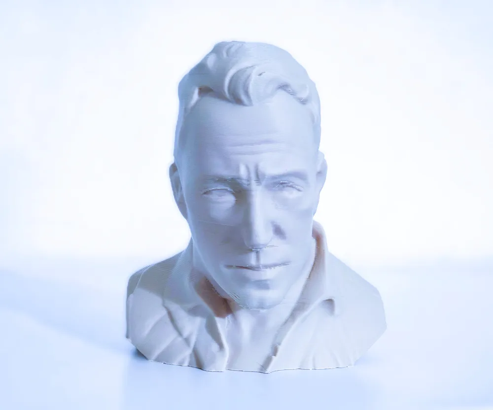Busto di Bruce Springsteen - versione senile - Modello di stampa 3D ...
