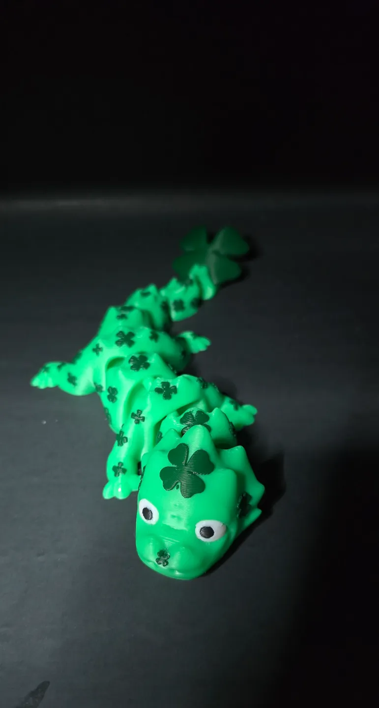Cute Bay Articulated Clover Dragon by EpicFantasy3D MakerWorld ...