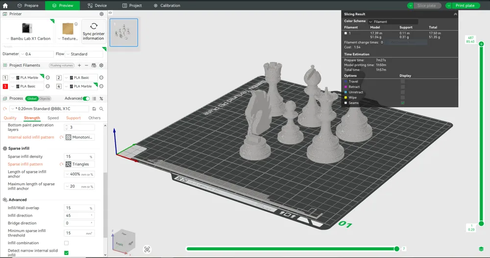 Chess Pieces V6 by kevr102 MakerWorld: Download Free 3D Models