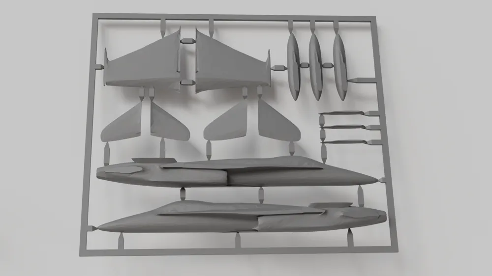 F18 Hornet - Kit Card by Crea_Hicks MakerWorld: Download Free 3D Models