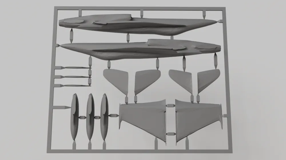 F18 Hornet - Kit Card by Crea_Hicks MakerWorld: Download Free 3D Models
