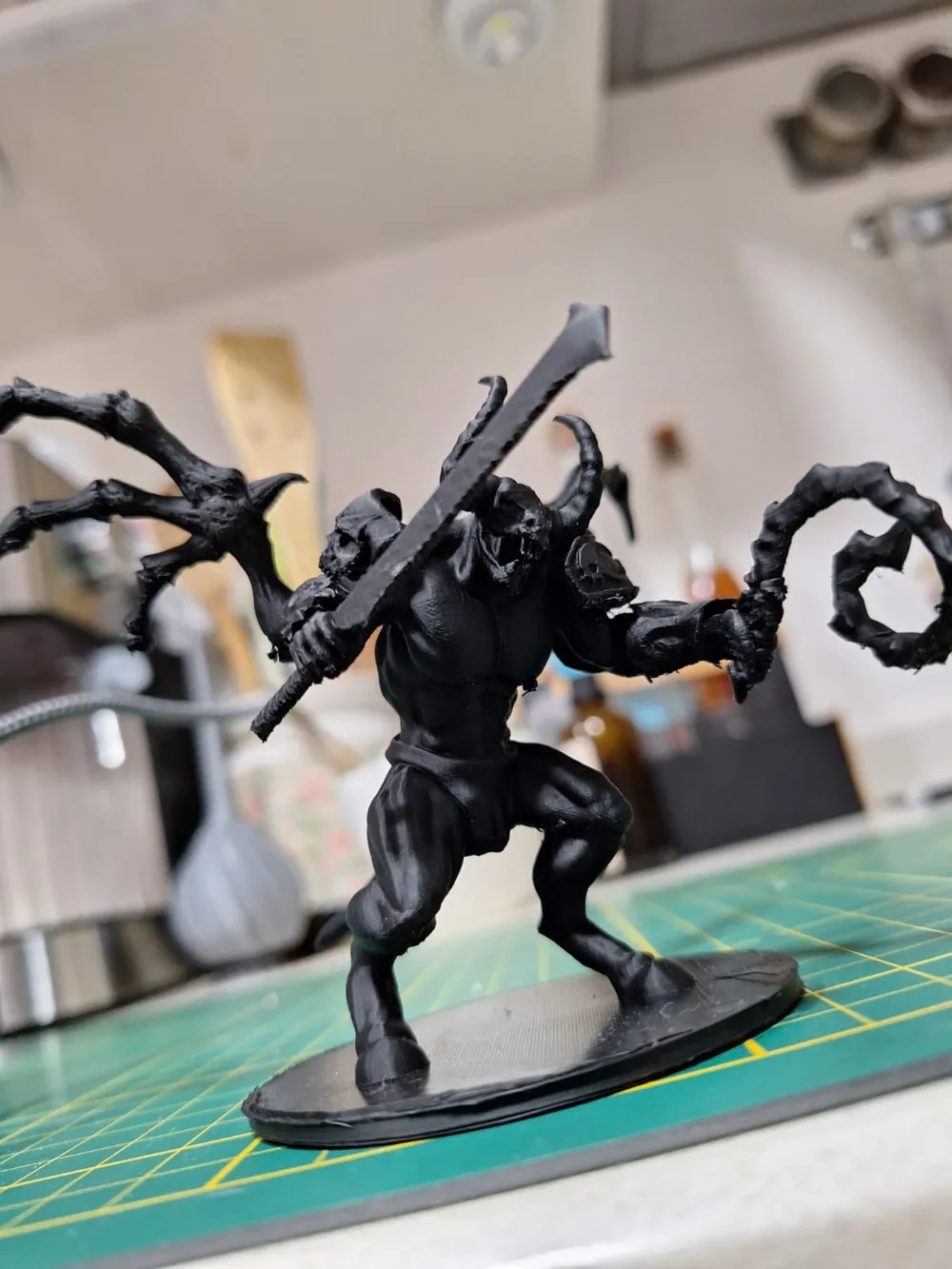 Balrog miniature for DnD by thevoiid MakerWorld: Download Free 3D Models