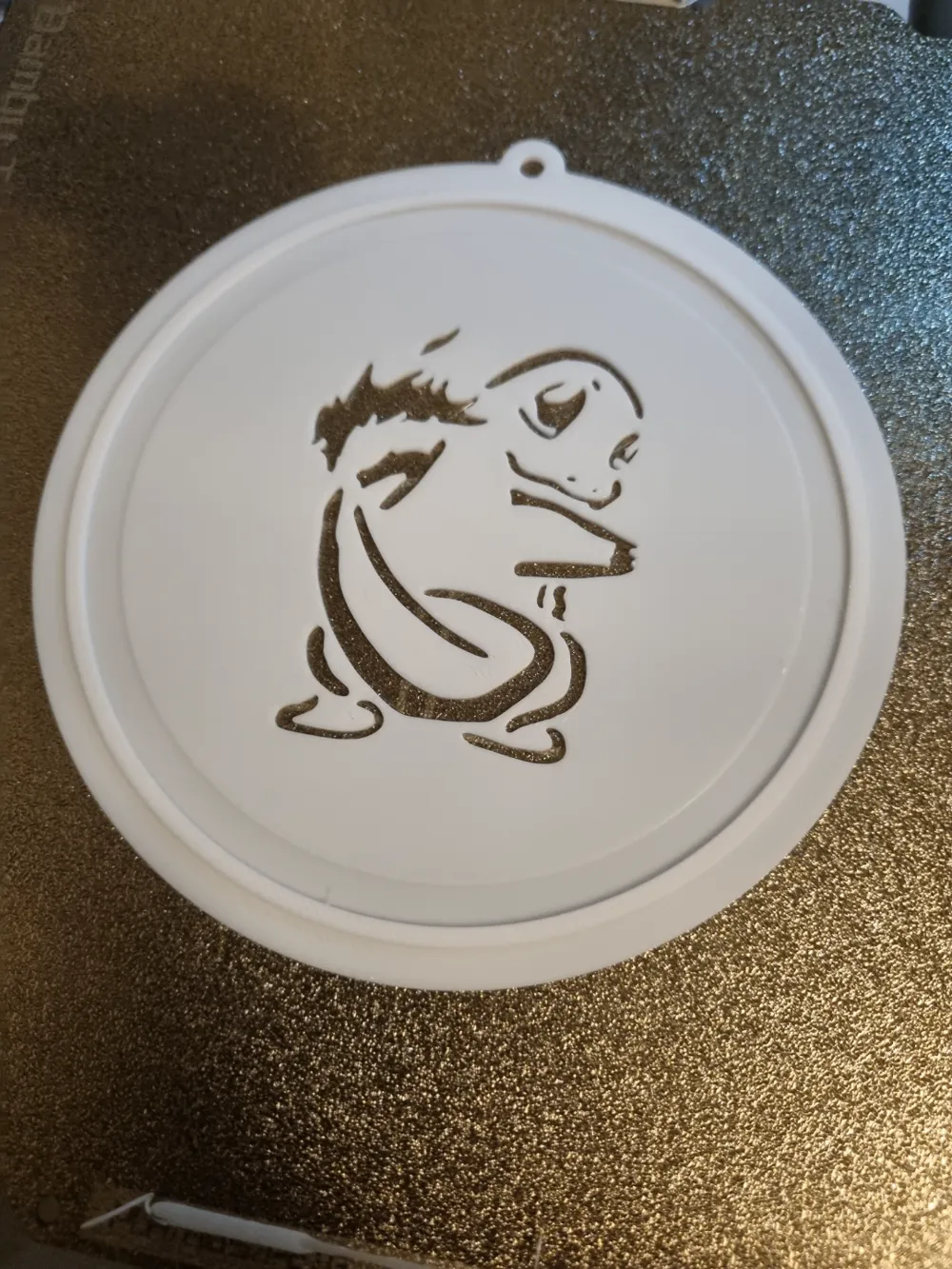 Charmander stencil by christofer.jh - MakerWorld