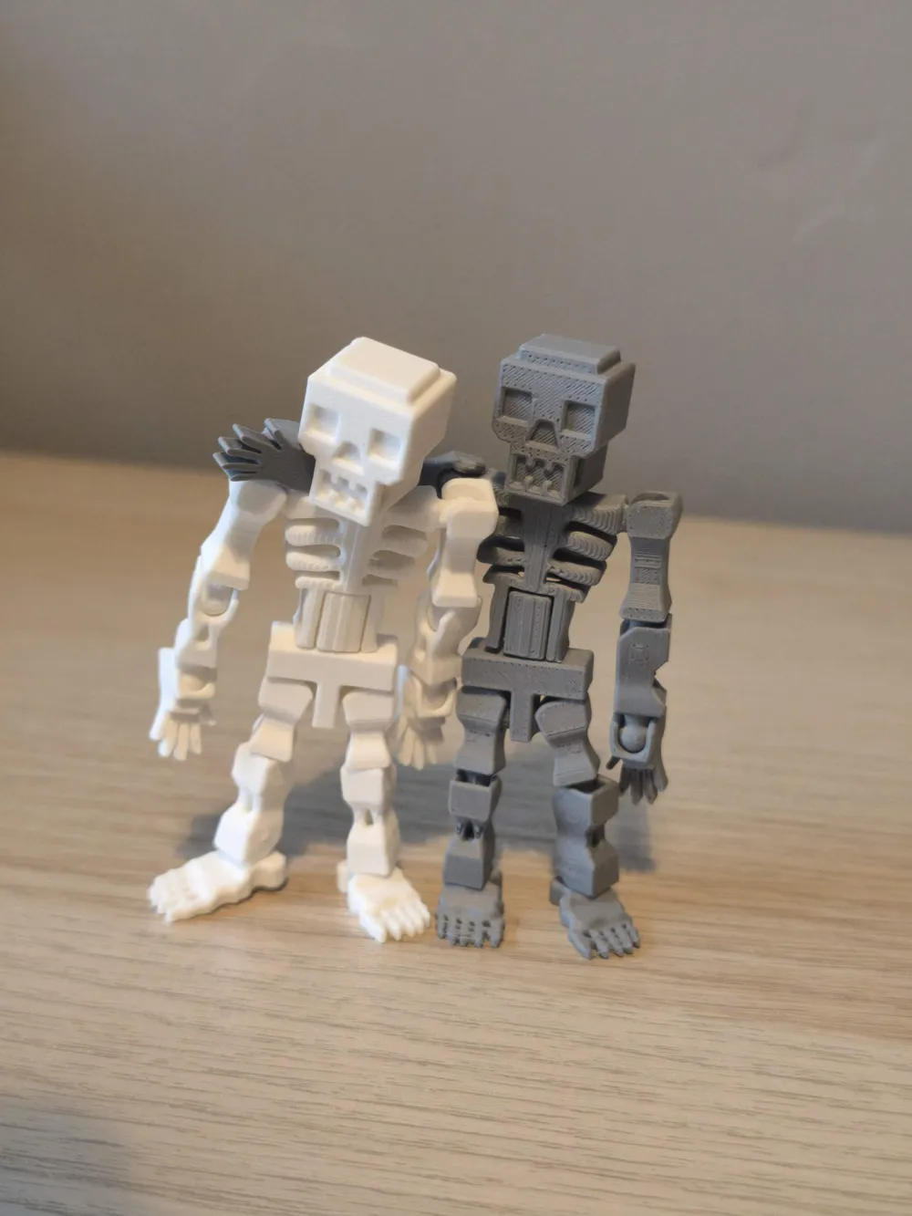 Skelly – The Gymnastic Articulated Skeleton - Free 3D Print Model ...
