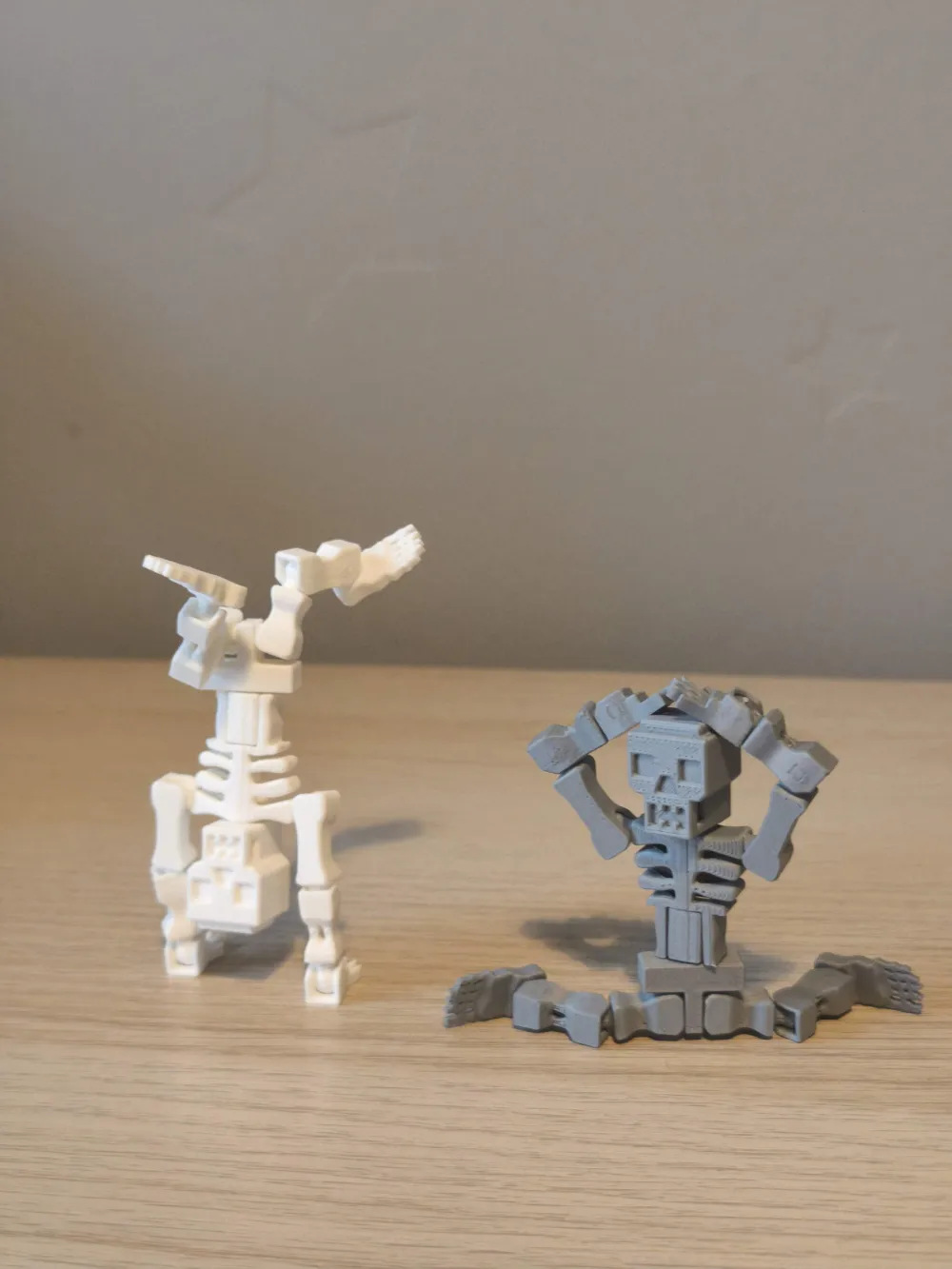 Skelly – The Gymnastic Articulated Skeleton - Free 3D Print Model ...