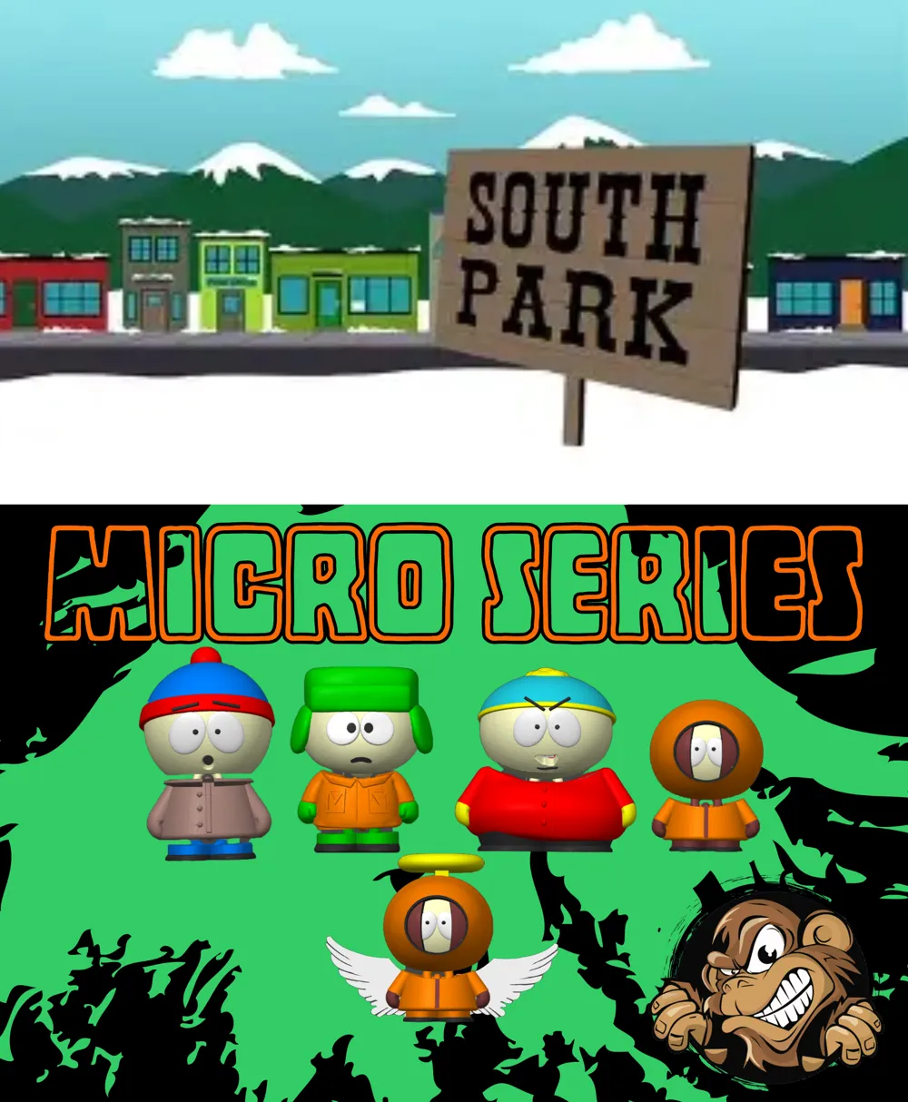 CARTMAN FROM SOUTH PARK MICRO HERO ARTICULATING by MadMonkey3D ...