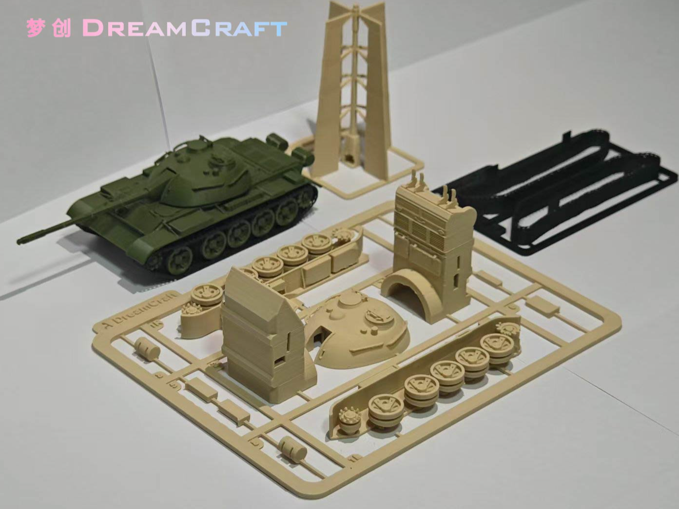 ZTZ-59tank 1:72 kit card by 梦创DreamCraft MakerWorld: Download Free 3D ...