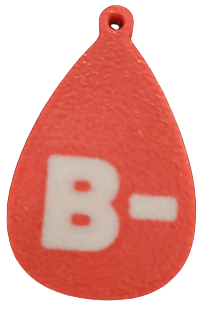 Blood B- Tag by 3DKP - MakerWorld