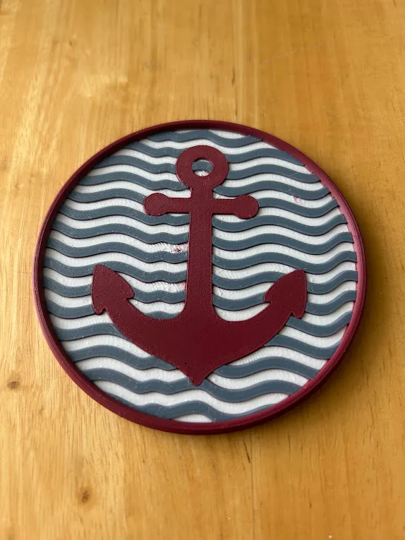 Nautical Coasters by Parmajon3 - MakerWorld