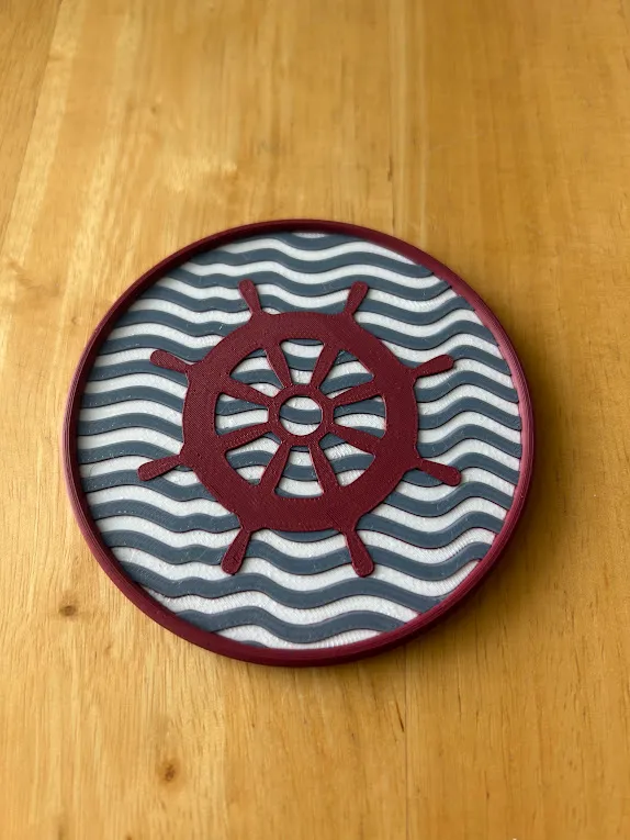 Nautical Coasters by Parmajon3 - MakerWorld