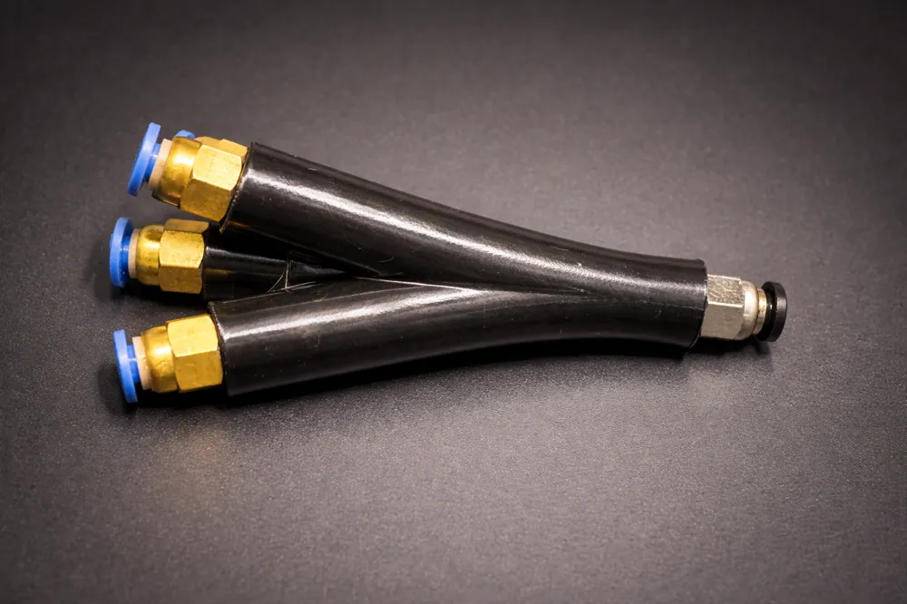 AMS 4-Port Hub - one straight !! - Free 3D Print Model - MakerWorld