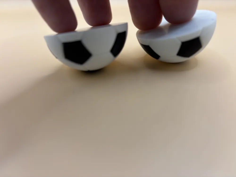 Football/Soccer ball fidget slider by 3deeznuts MakerWorld: Download ...