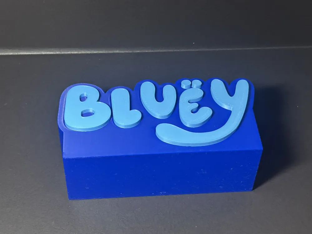 Bouncy Name Desk Organizer - Full Customizable - Free 3D Print Model ...