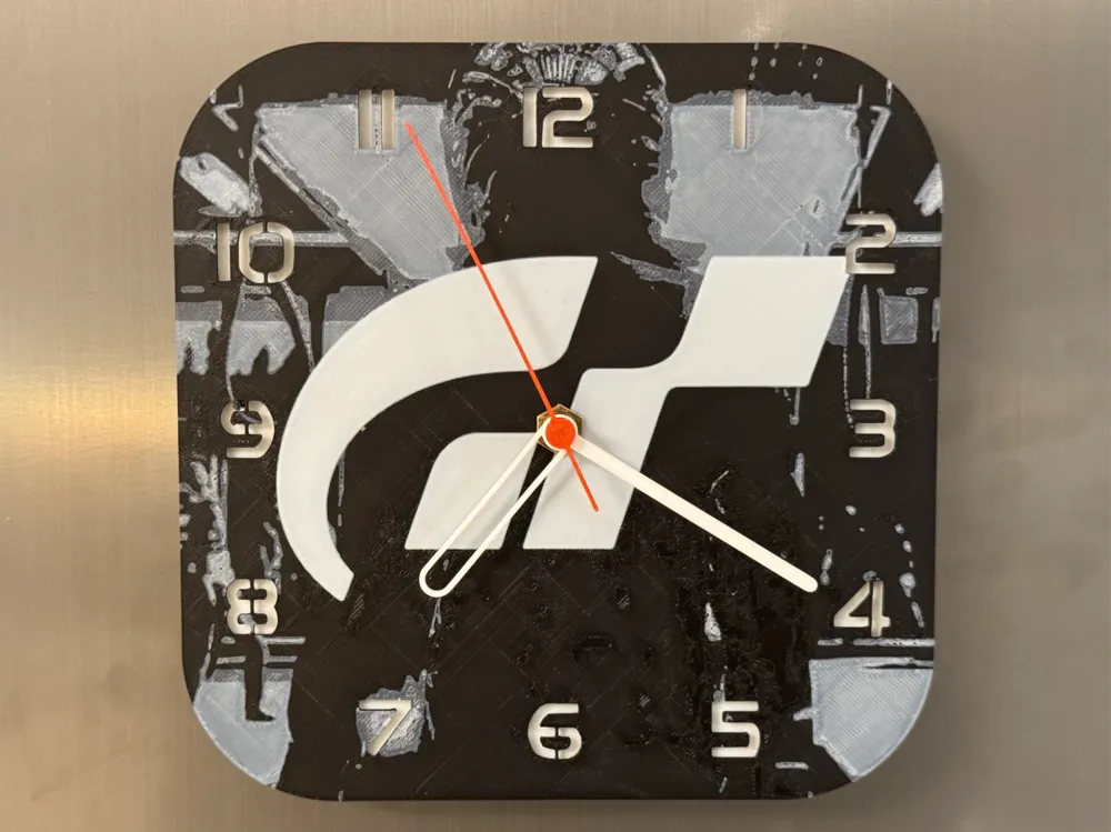 wall / desk clock Gran Turismo by cP3D - MakerWorld