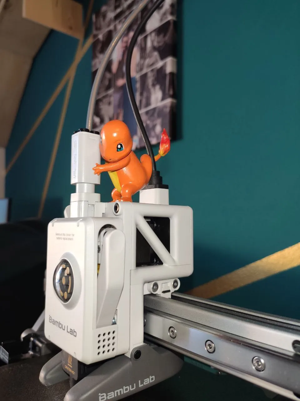 CHARMANDER (Proteggi AMS filament HUB) by SA7O MakerWorld: Download Free 3D Models