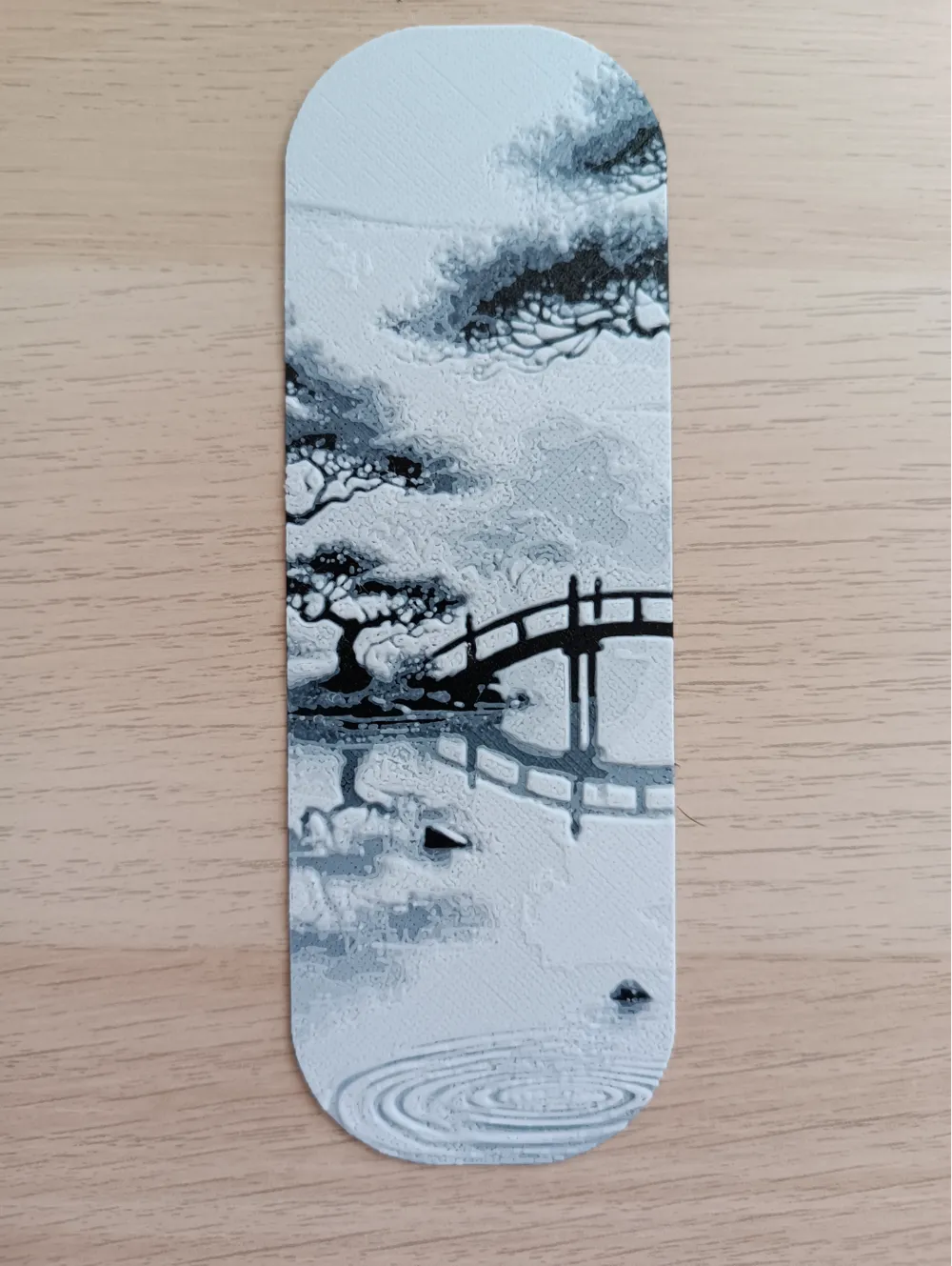 Japan Lake 2 Bookmark by Atrus Design - MakerWorld