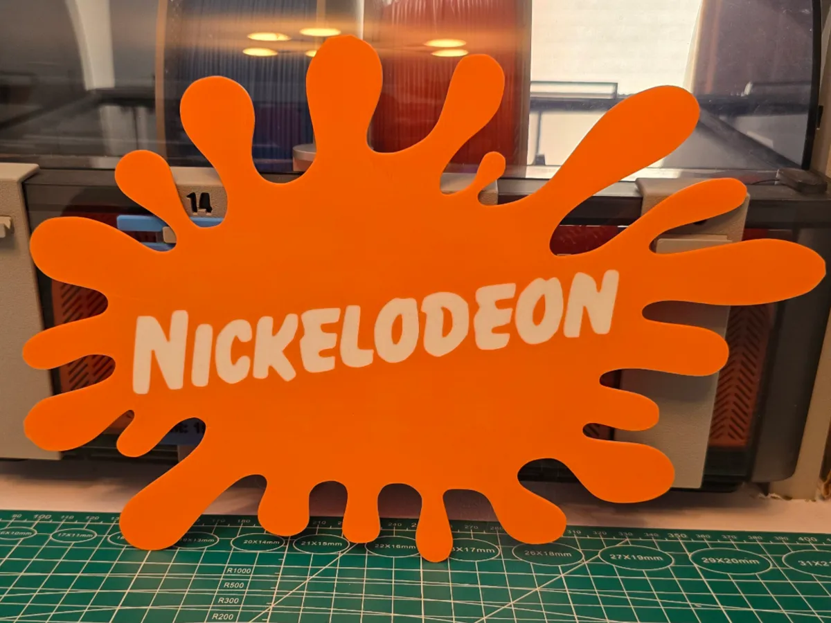Nickelodeon Logo - Free 3D Print Model - MakerWorld
