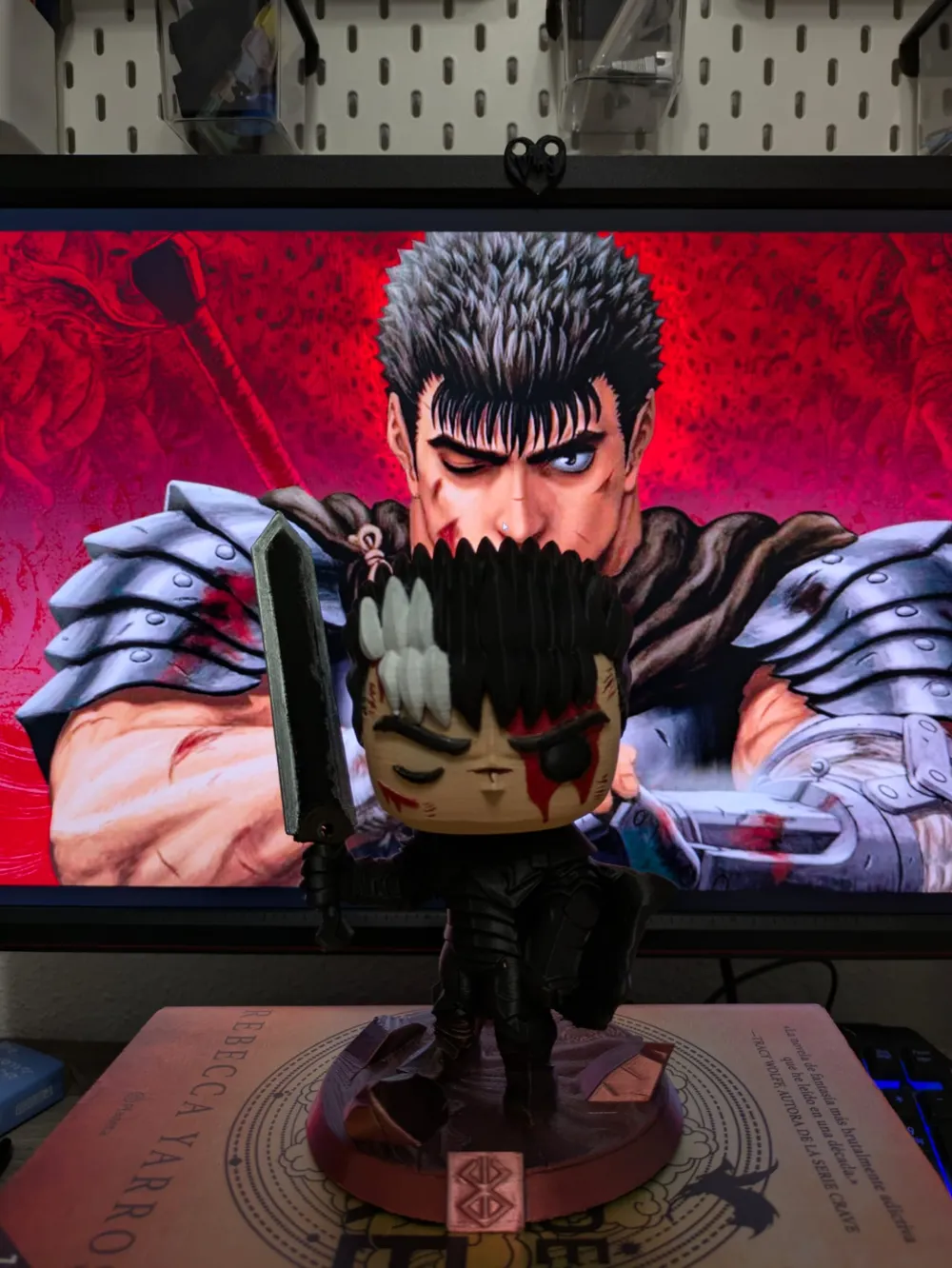 Guts Berserk Funko Pop Figure by Rusky MakerWorld: Download Free 3D Models