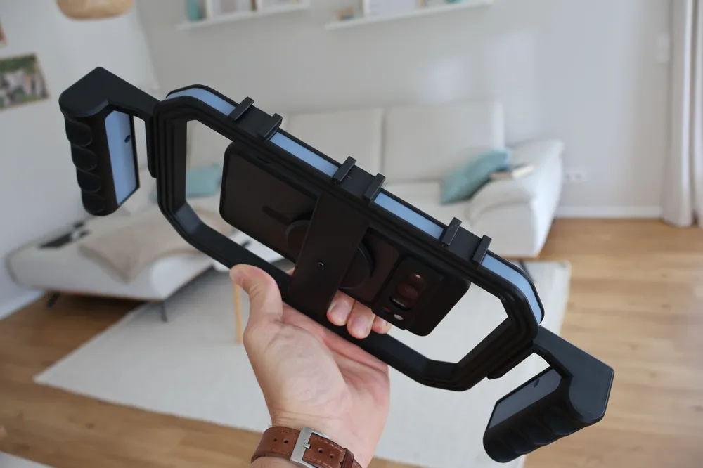MagSafe Smartphone Cage with Hot Shoe Mounts - Free 3D Print Model ...
