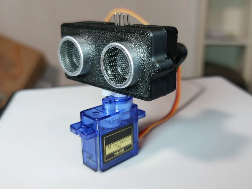 Customizable Ultrasonic Sensor Housing for HC-SR04 by HD Robotics ...