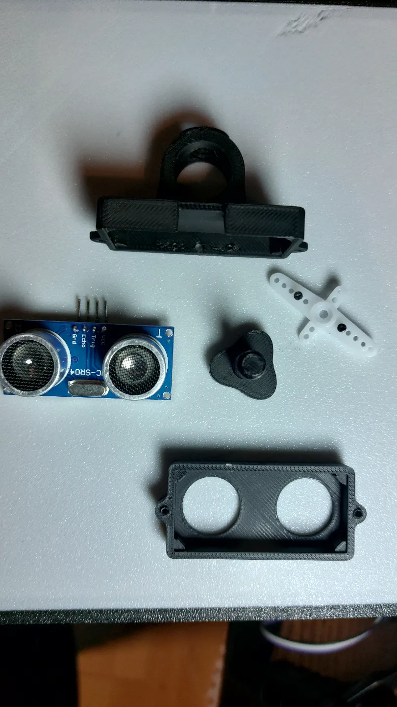 Customizable Ultrasonic Sensor Housing for HC-SR04 - Free 3D Print ...